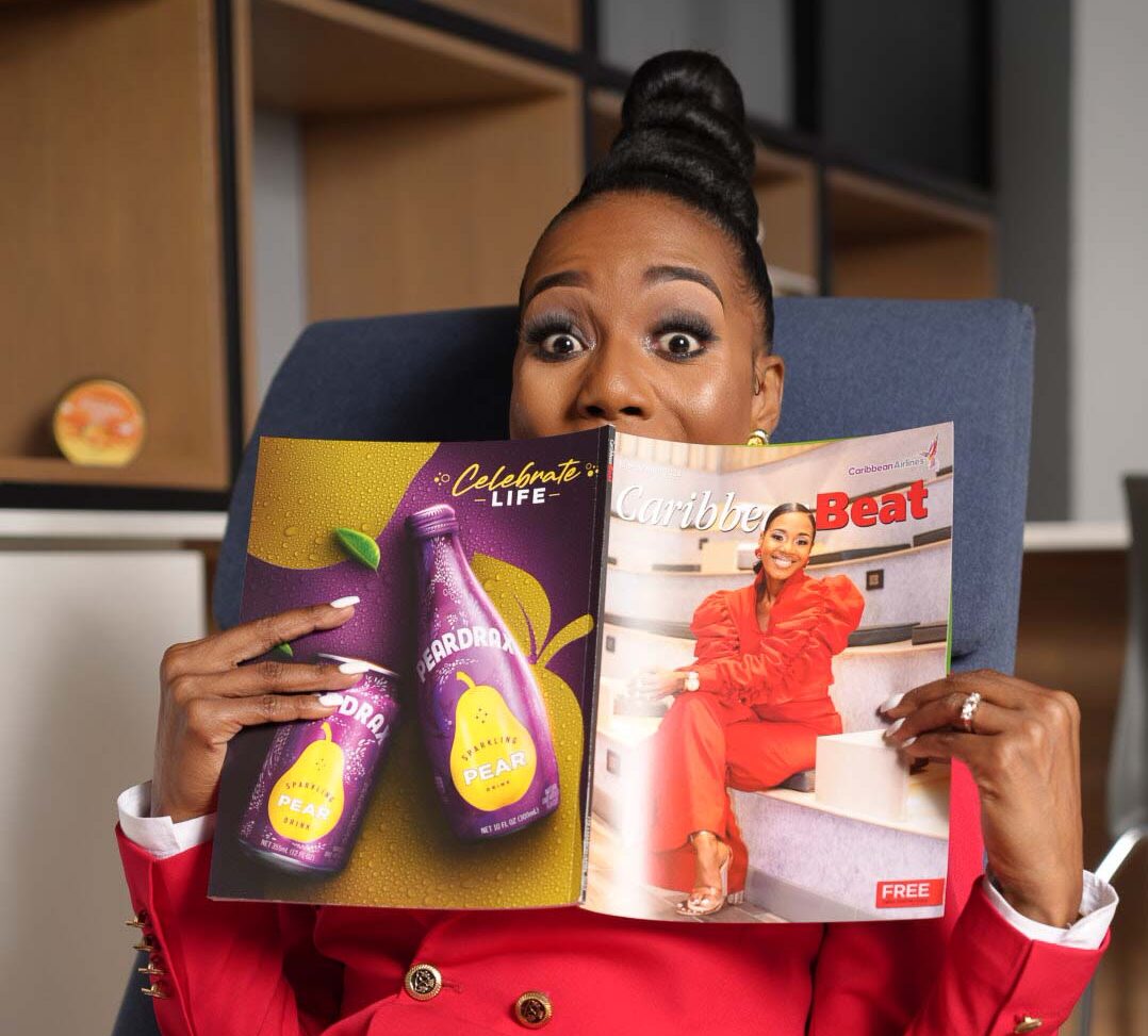 Terri-Karelle ‘lands’ the cover of Caribbean Beat Magazine - Terri-Karelle